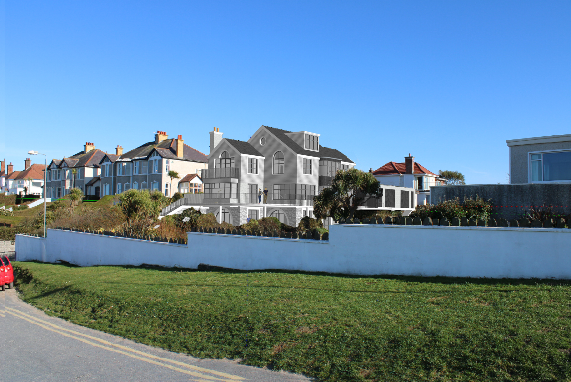 PROPOSED SEA FRONTING VILLA ON BALLYHOLME BAY - David Wilson Chartered ...